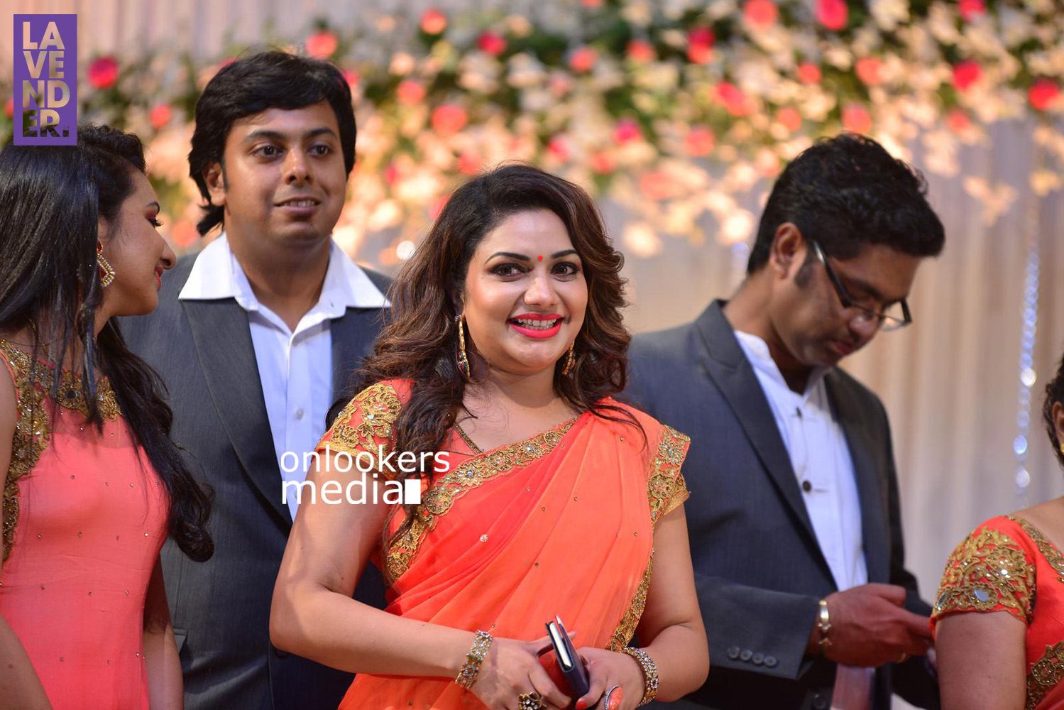 Muktha Wedding Reception Stills-Photos - onlookersmedia