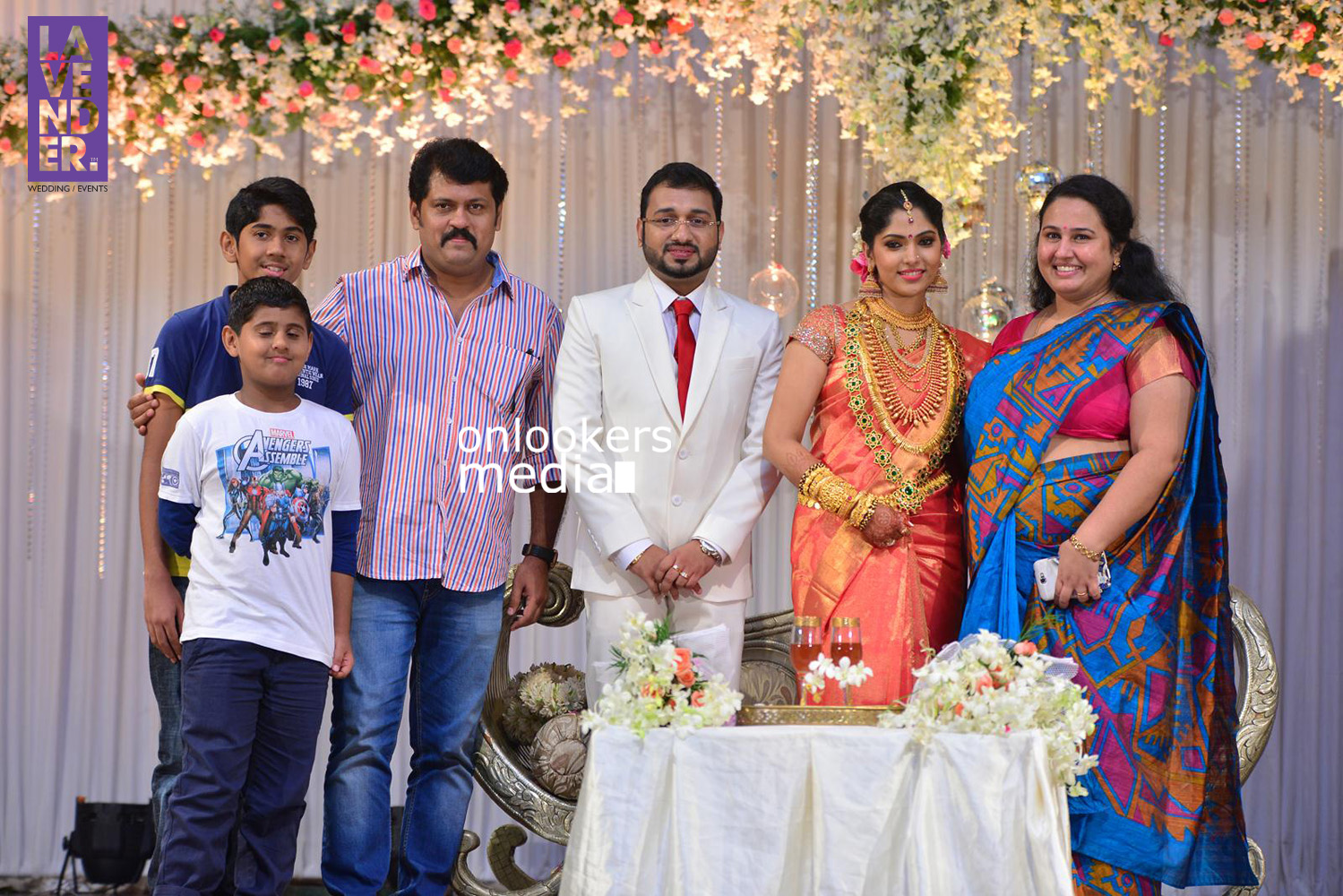 Muktha Wedding Reception Stills-Photos - onlookersmedia