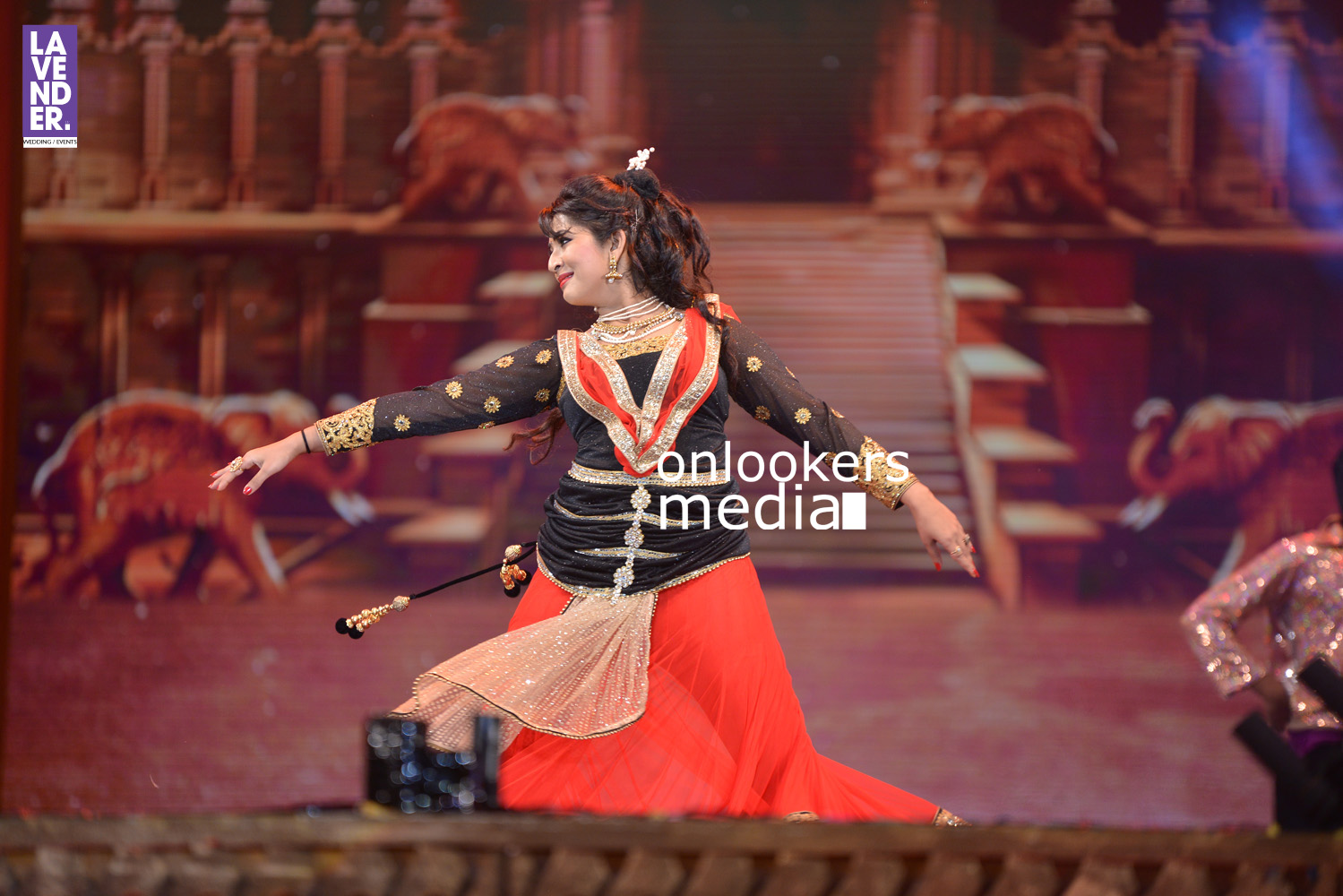 Navya Nair Dance Show at Asianet Film Award 2016 - onlookersmedia