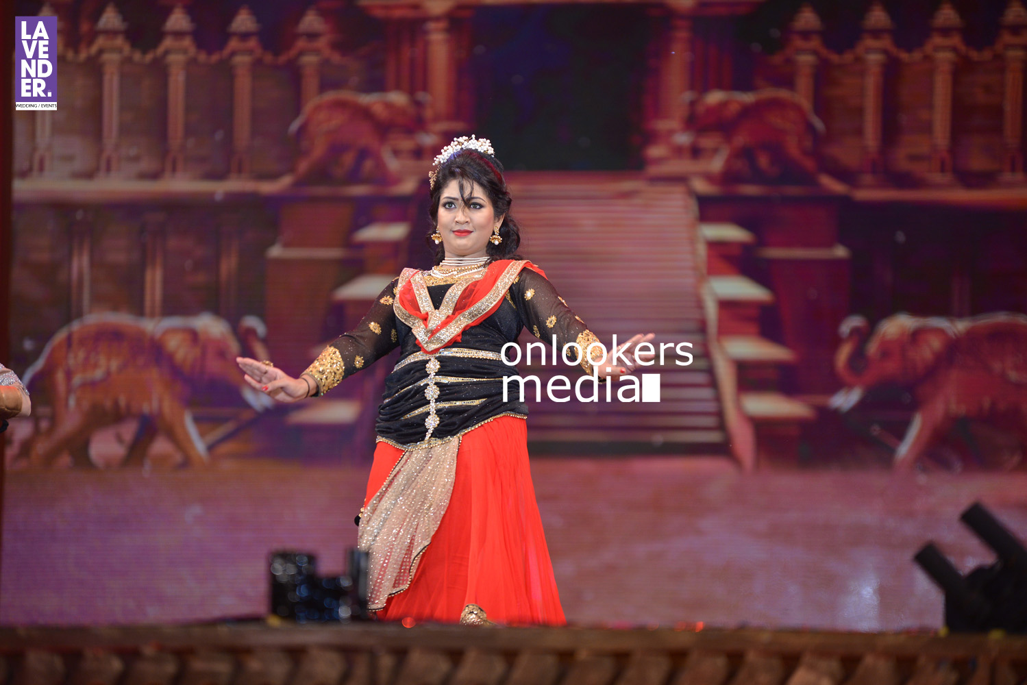 Navya Nair Dance Show at Asianet Film Award 2016 - onlookersmedia