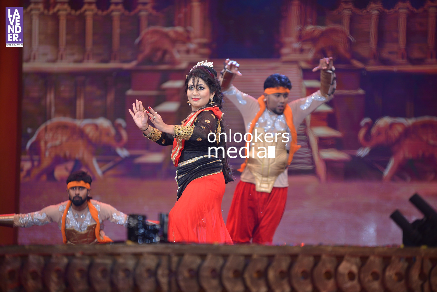 Navya Nair Dance Show at Asianet Film Award 2016 - onlookersmedia