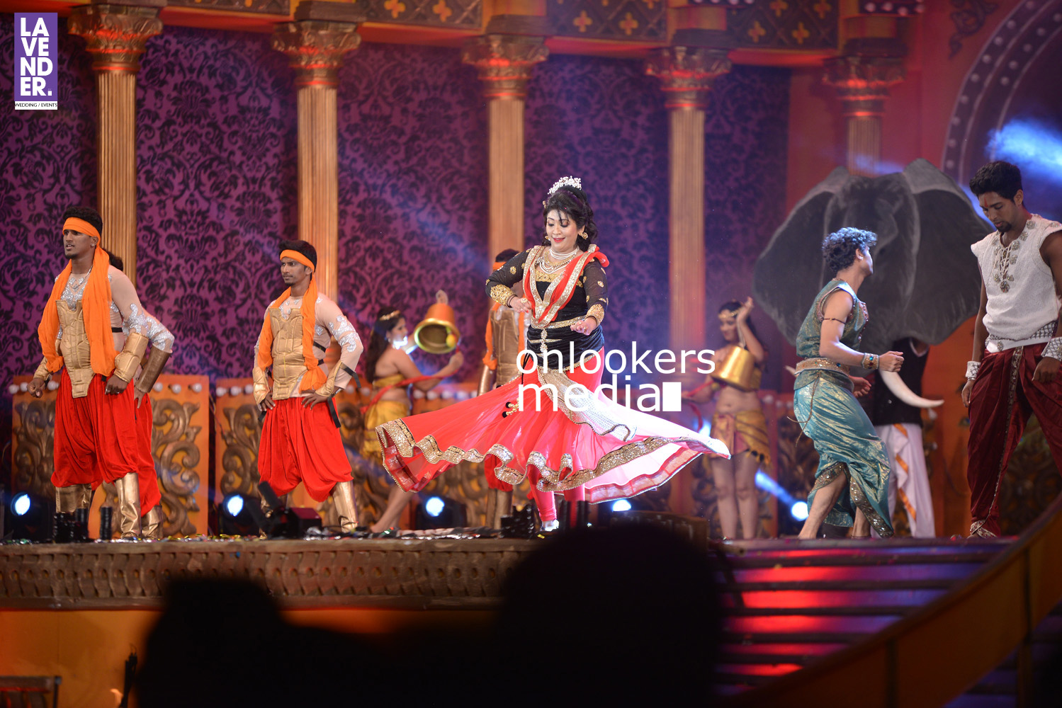 Navya Nair Dance Show at Asianet Film Award 2016 - onlookersmedia